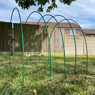 60cm Garden Grow Tunnel Hoops for Plant Protection Netting & Fleece ...