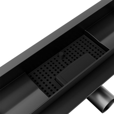 60cm L 2-in-1 Siphonic Shower Drain with Modern Design