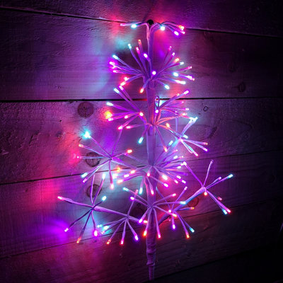 60CM Premier Indoor Outdoor Christmas Twinkling Starburst Tree LED ...