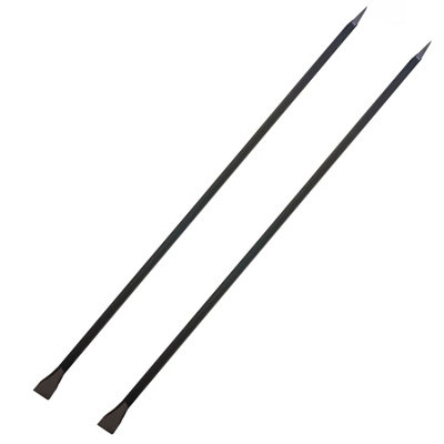 60in 5ft Chisel Digging Bar 6.2kg Pry Road Concrete Wrecker Wrecking ...