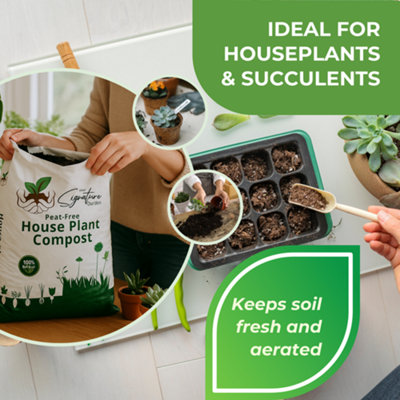 60L HOUSEPLANT COMPOST BY LAETO YOUR SIGNATURE GARDEN