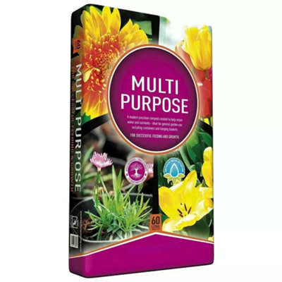 60L Multi-Purpose Compost - Perfect for Potting, Growing, New & Mature ...