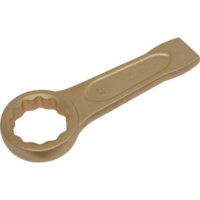 60mm Non-Sparking Ring End Slogging Spanner for Heavy-Duty Use