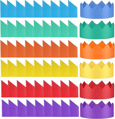 60pcs Christmas Cracker Hats for s s,Paper Crowns Tissue Paper Hats for ...