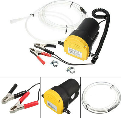 60W 12V Electric Car Oil Extractor Suction Vacuum Transfer Change Pump