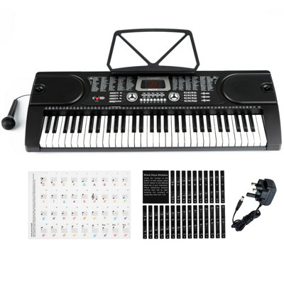 61 Key Electronic Teaching Keyboard with Digital Piano & Microphone ...