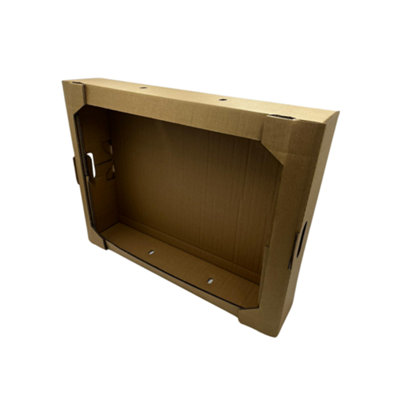 640mm x 495 x 130 DW Die-Cut Cardboard Trays for Fruit, Veg, Cans ...