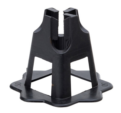 65/75mm (50 pcs) Plastic Grade Plate Spacer for Mesh/Rebar | DIY at B&Q