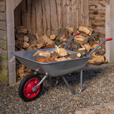 65 Litre 60kg Capacity Galvanised Samuel Alexander Metal Garden ...