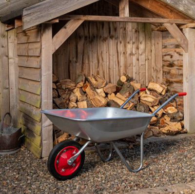 65 Litre 60kg Capacity Galvanised Samuel Alexander Metal Garden ...