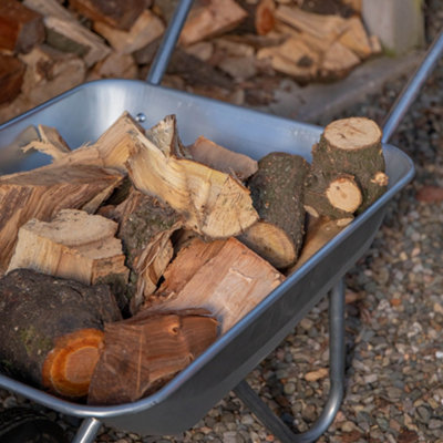 65 Litre 60kg Capacity Galvanised Samuel Alexander Metal Garden ...