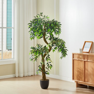 65cm H Garden Artificial Eucalyptus , Fake Plant Pot Faux Tropical ...