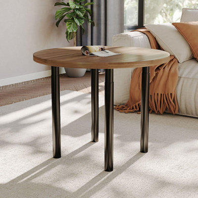 65cm H Set of 4 Round Metal Table Legs