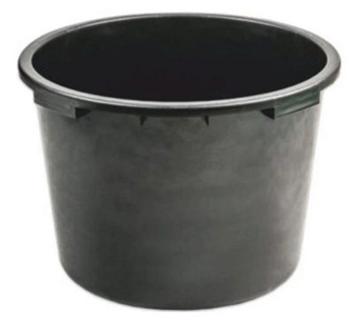 65L Round Mixing Tub, PVC Mixing Tub Multi-Purpose Container for Cement ...
