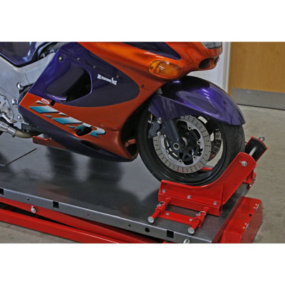 680kg Heavy Duty Motorcycle Lift with Electro Hydraulic System - 1000mm ...