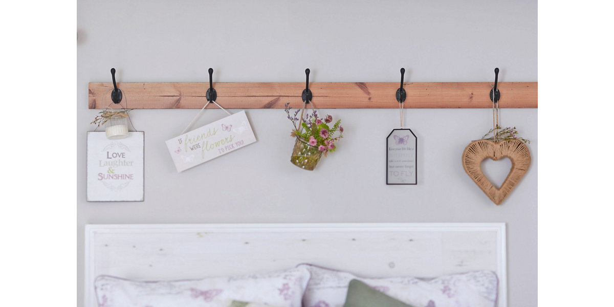 How to make a hook rail | Home & Furnishing | B&Q