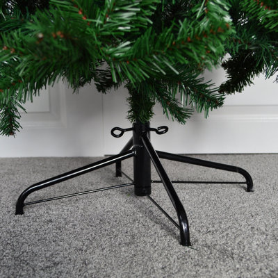 6ft (180cm) Newfoundland Slim (96cm) Pine Christmas Tree with 630 Tips