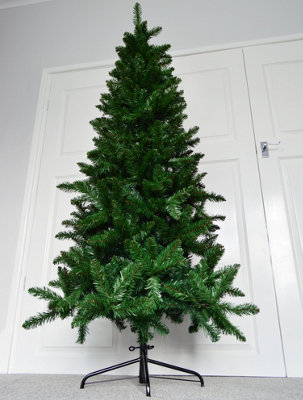 6ft (180cm) Newfoundland Slim (96cm) Pine Christmas Tree with 630 Tips