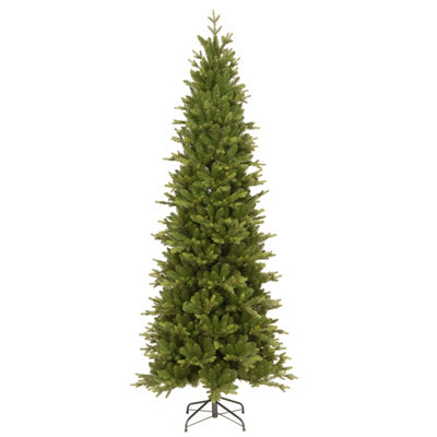 6ft Carrington Fir Slim Christmas Tree Hinged Tree | DIY at B&Q