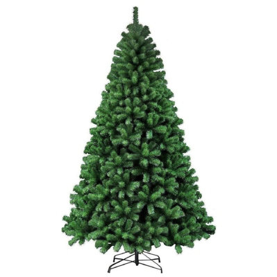 6ft Green Artificial Christmas Tree, 1000 Tips Xmas Pine Tree with ...