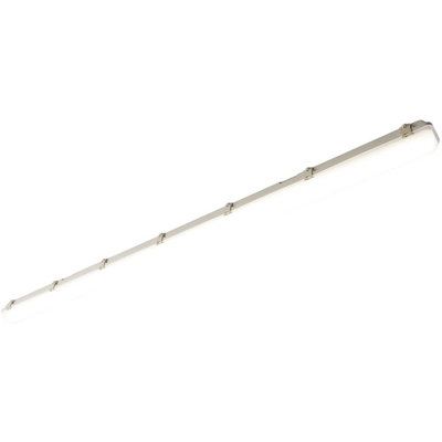 6ft High Lumen IP65 Batten Light Fitting - 74.4W Cool White LED ...