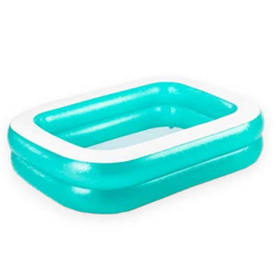 6ft Inflatable Rectangular Family Swimming Pool