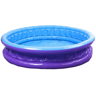 6ft Large Family Paddling Pool - Wild n' Wet | DIY at B&Q