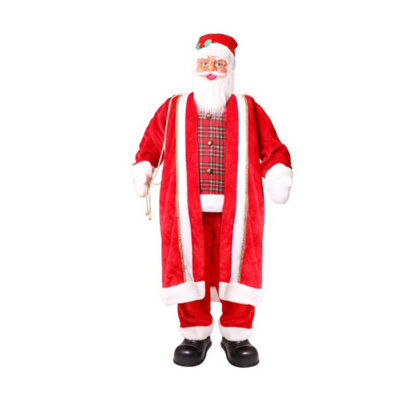 6ft Singing Dancing Santa Prop