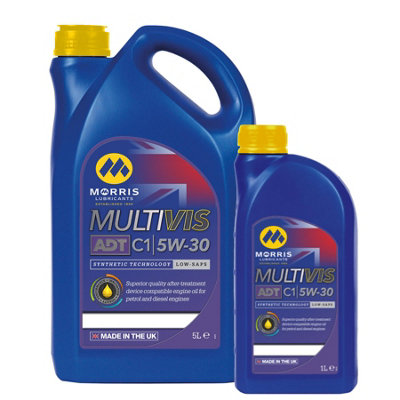 6L MORRIS 5w30 Fully Synthetic Engine Oil Low Saps ACEA C1, STJLR.03.5005
