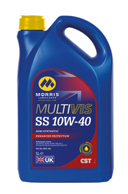 6L MORRIS CST 10w40 SS Engine Oil 10W40 API SN/CF ACEA A3/B4+ ENGINE FLUSH