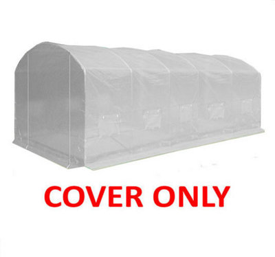 Shop 6m x 3.5m (20' x 11.5' approx) Pro Max White Polytunnel ...