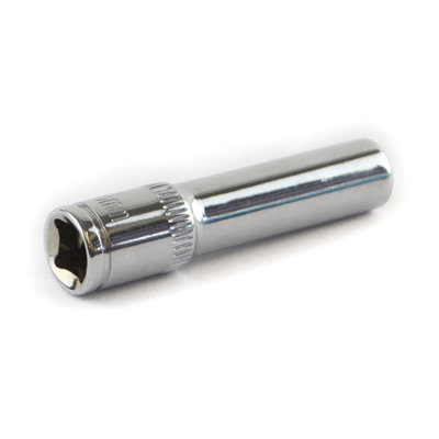 6mm 1/4" Drive Double Deep Metric Socket Single Hex / 6 sided Bergen