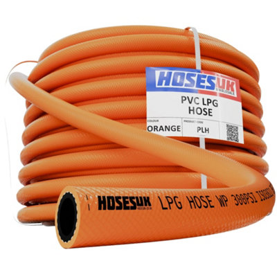 6mm ID PVC LPG Hose - 30 Metres - Gas Hose Pipe, LPG Propane Pipe for ...