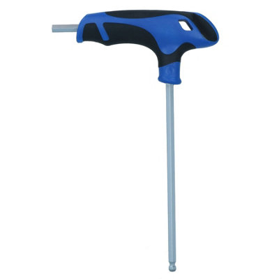 6mm Metric T Handle Allen Hex and Ball Ended Hexagon Key T Bar Wrench
