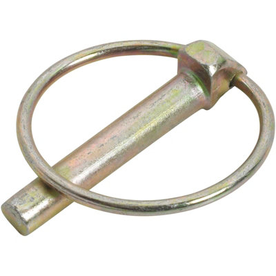 6mm No.1300 Pack of 2 Small Lynch Pins & 45mm Rings - PREPACKED