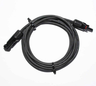 6mm Solar PV Cable with Waterproof Solar Connectors H1Z2Z2-K Double ...