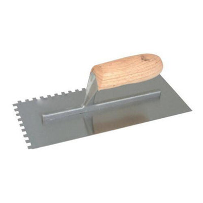 6mm Teeth Adhesive Trowel Tiling Grout Spreader Comb Plasterer Render ...