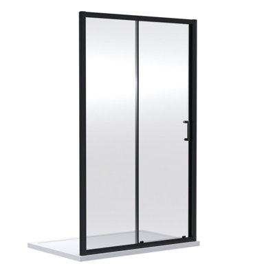 6mm Toughened Safety Glass Sliding Shower Door, Side Panel and Shower ...