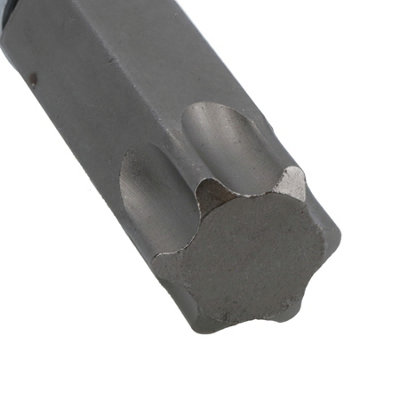 6pc 1/2" Drive T55-T100 Star Torx Socket Bit Set Ratchet Torque 100mm Long