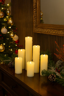6pc Flameless LED Candle Set Battery Operated