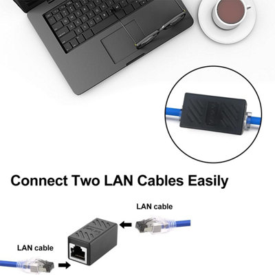 6pcs RJ45 Coupler, Cat7 Cat6 Cat5e Ethernet Coupler, Network Cable ...