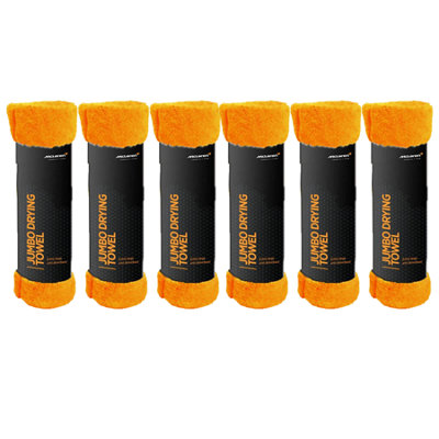 6x McLaren Jumbo Drying Towel Microfibre Extra Large Car Drying Towel