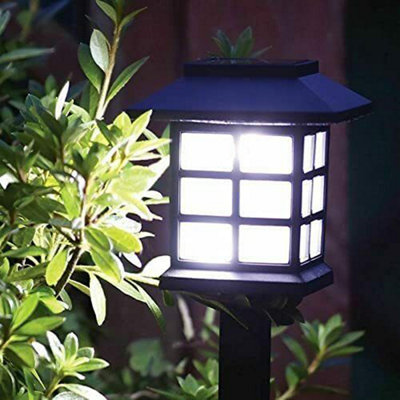 6x Solar Oriental Style Stake Lights