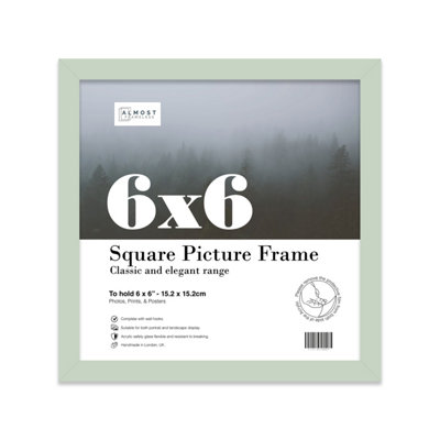 6x6 Mint Green Picture Frame (15.2 x 15.2cm) Poster, Photo, Artwork ...