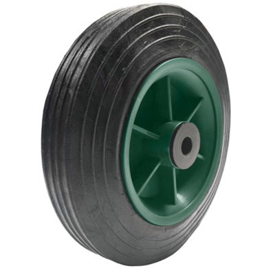 7.5" Solid Wheels Sack Truck Hand Cart Replacement Wheel Universal Fit ...