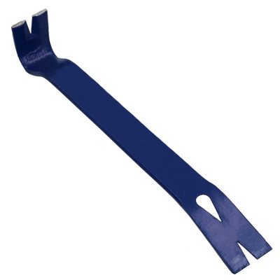 7" Flat Nail Pry Bar Utility Puller Crowbar Lever with Nail Removal ...