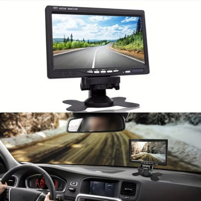 7" HD CAR REVERSING CAMERA & LCD MONITOR KIT FOR TRUCK, CARAVAN, BUS ...