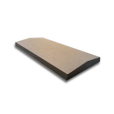 7 Inch Dry Cast Reconstituted Stone Utility Twice Weathered Wall Coping ...