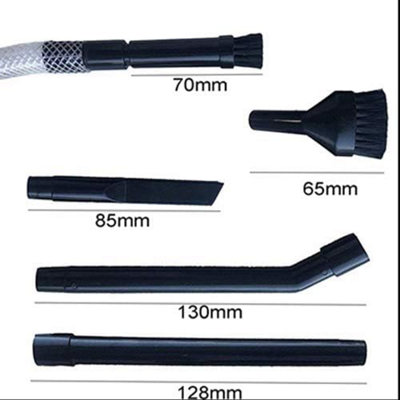 7-PIECE MICRO-VACUUM ACCESSORY KIT FOR INDUSTRIAL VACUUMS