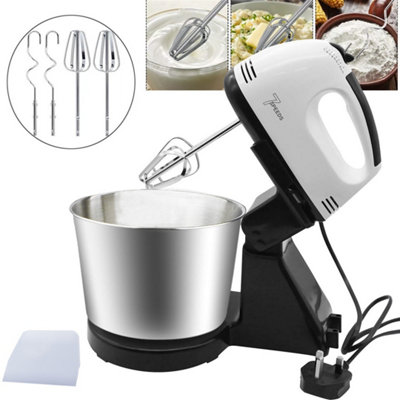 7 Speed + Cake Electric Stand Mixer Food Multi Mixing Bowl Blender ...